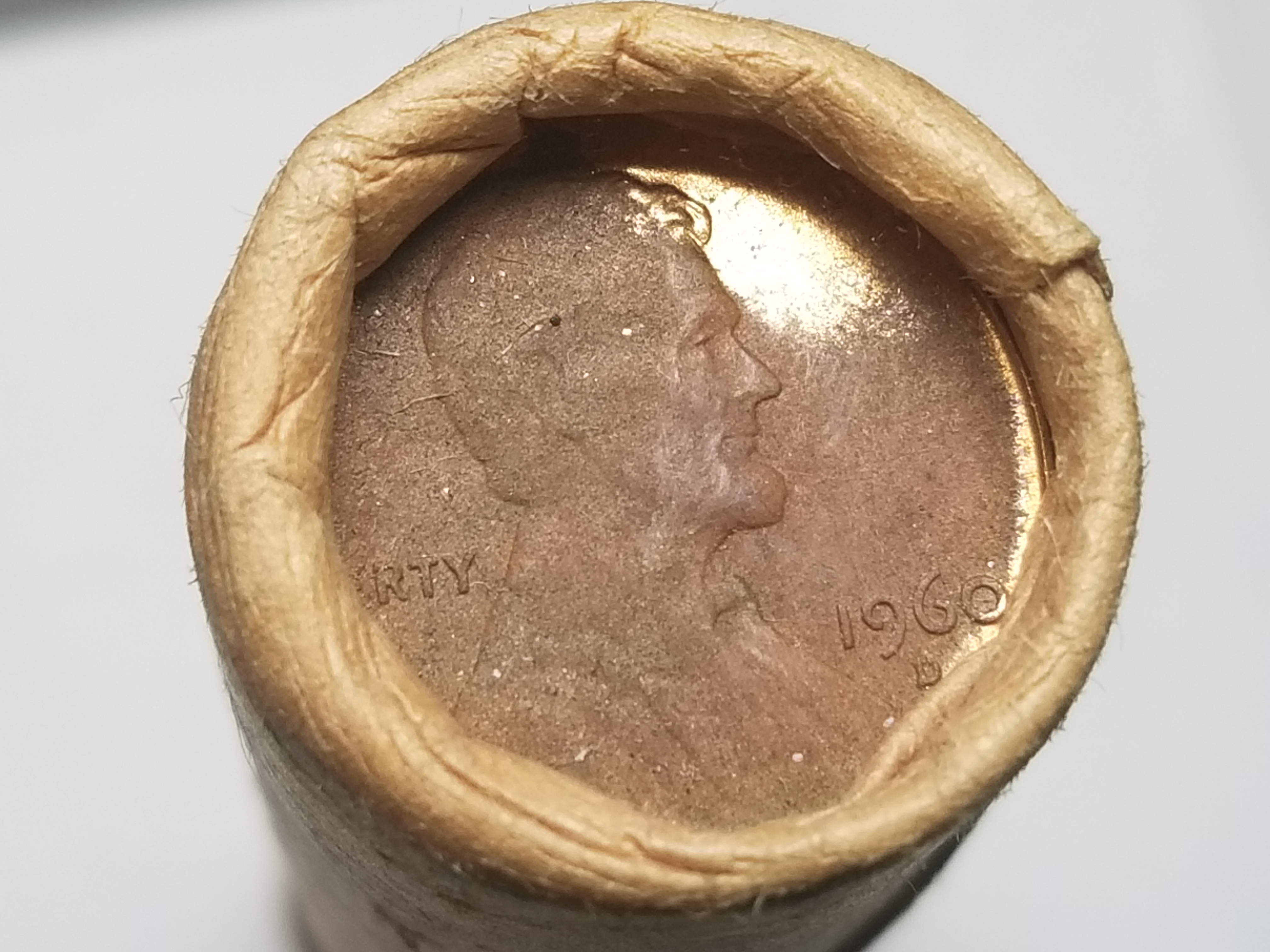 1960 D Lincoln Cent Penny Original Uncirculated Roll 50 Coins ...