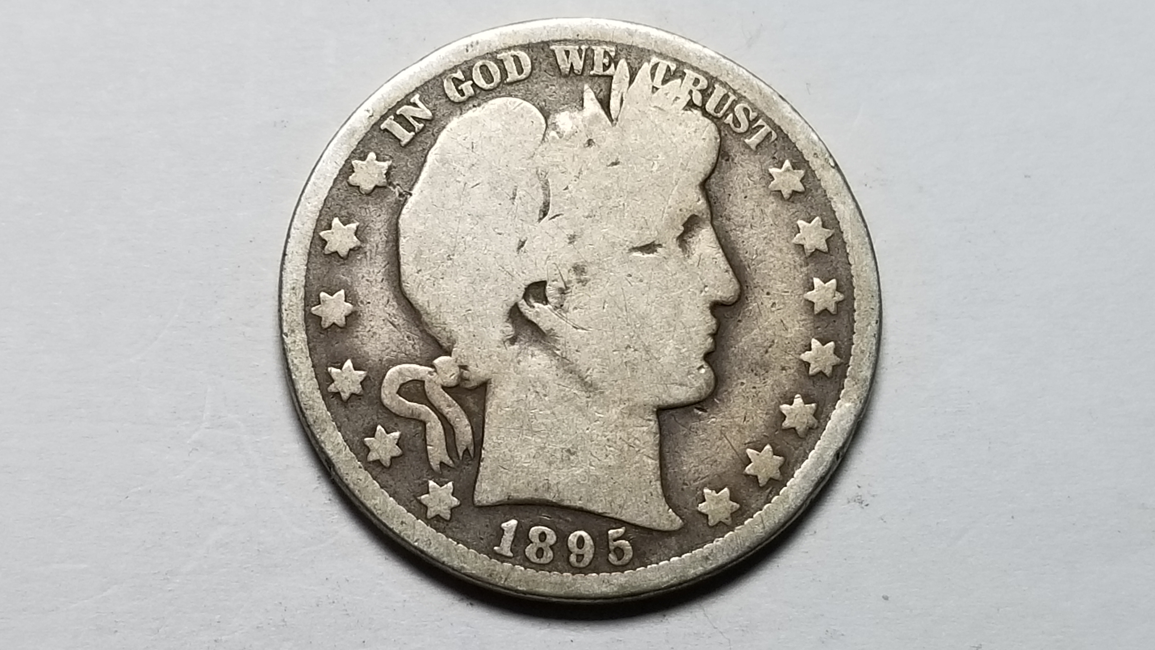 1895 O Barber Half Dollar Rare Date | Property Room