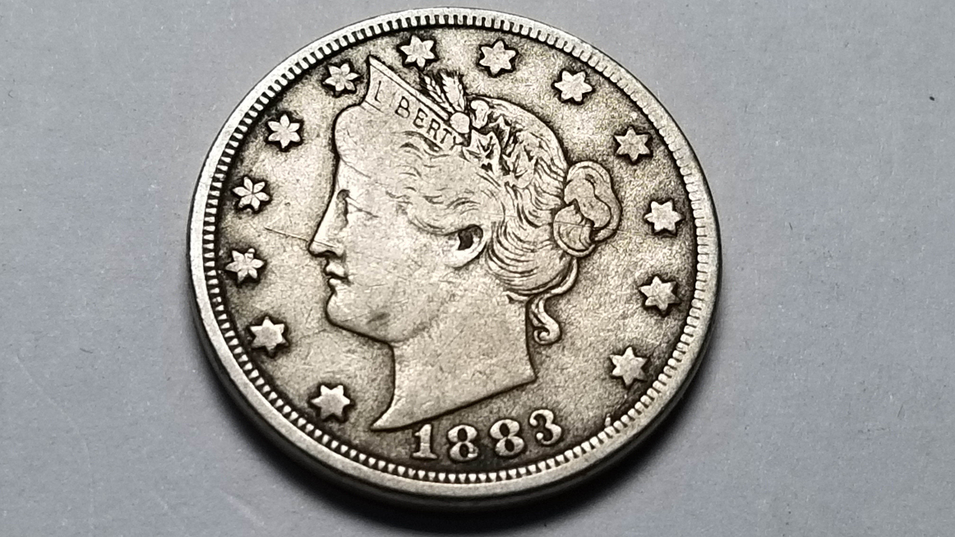 1883 Liberty V Nickel High Grade | Property Room