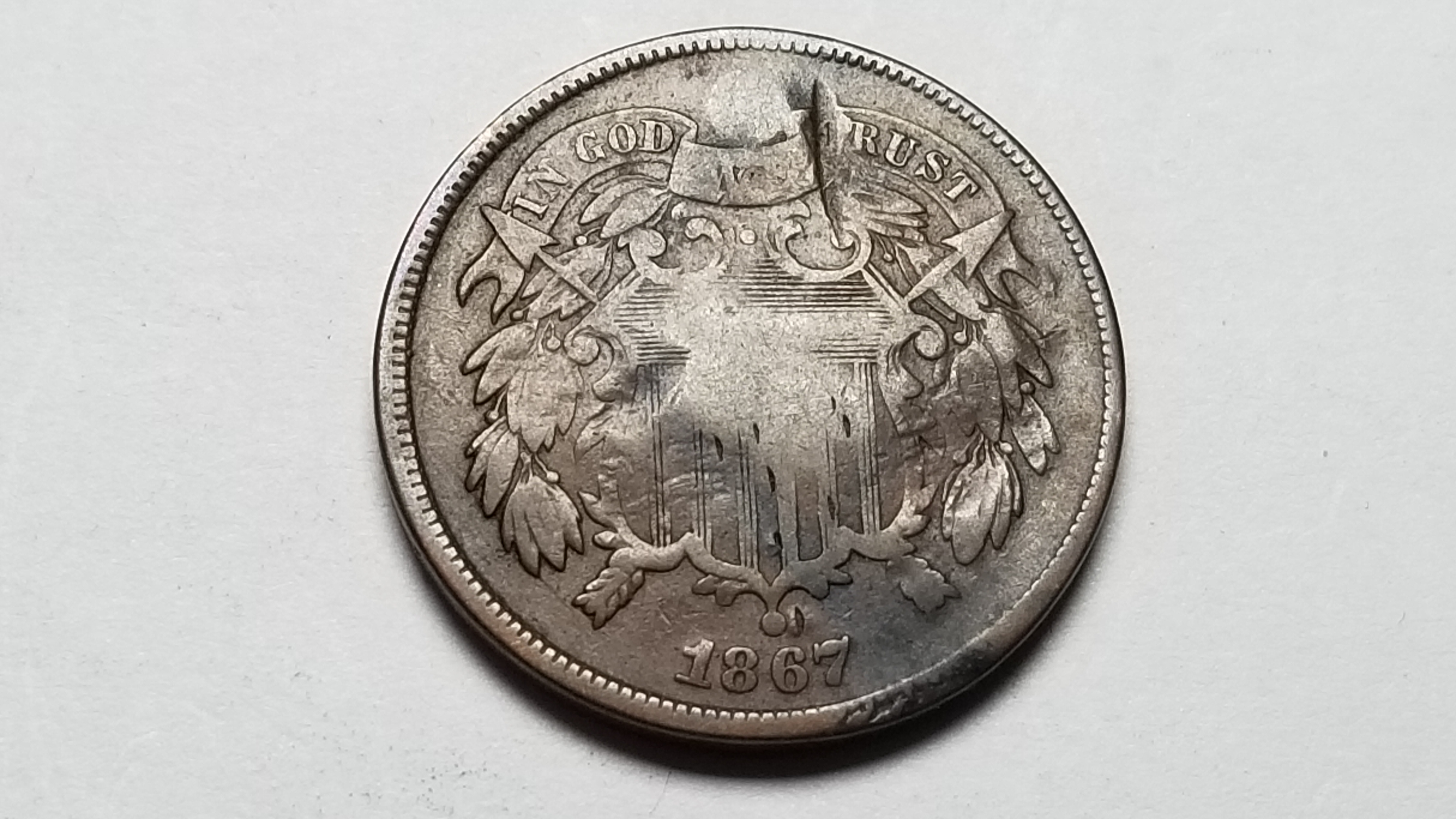 1867 2c Two Cent Piece | Property Room