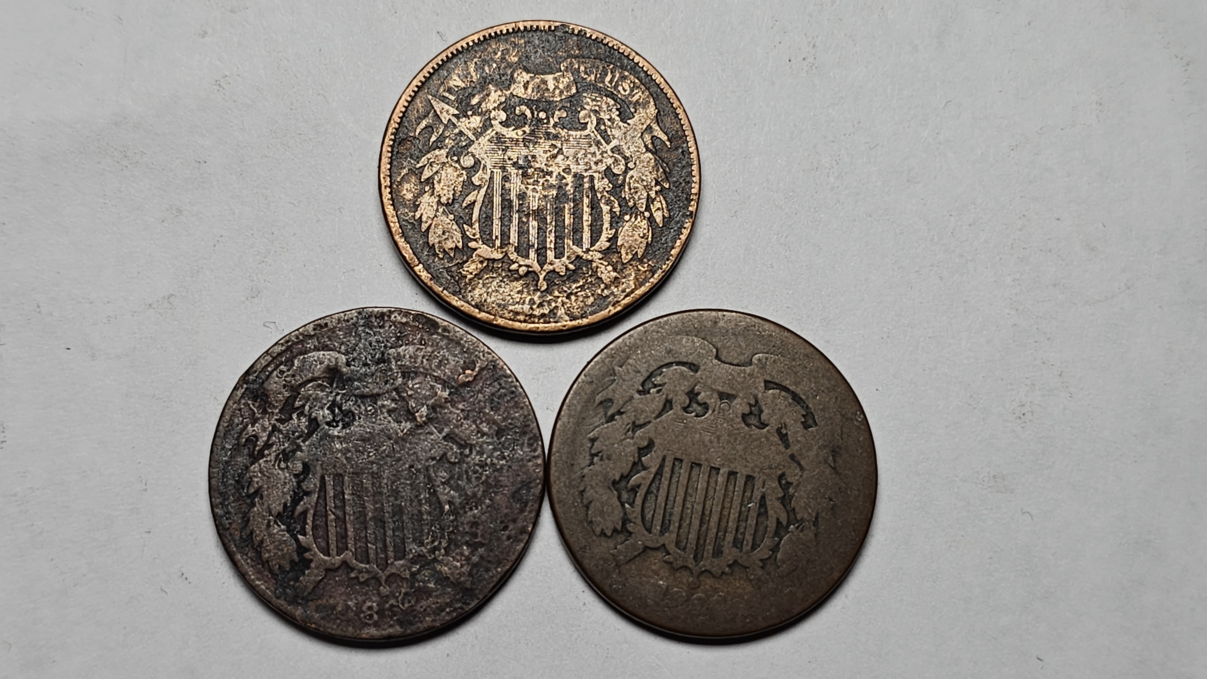 3 2c Two Cent Pieces | Property Room
