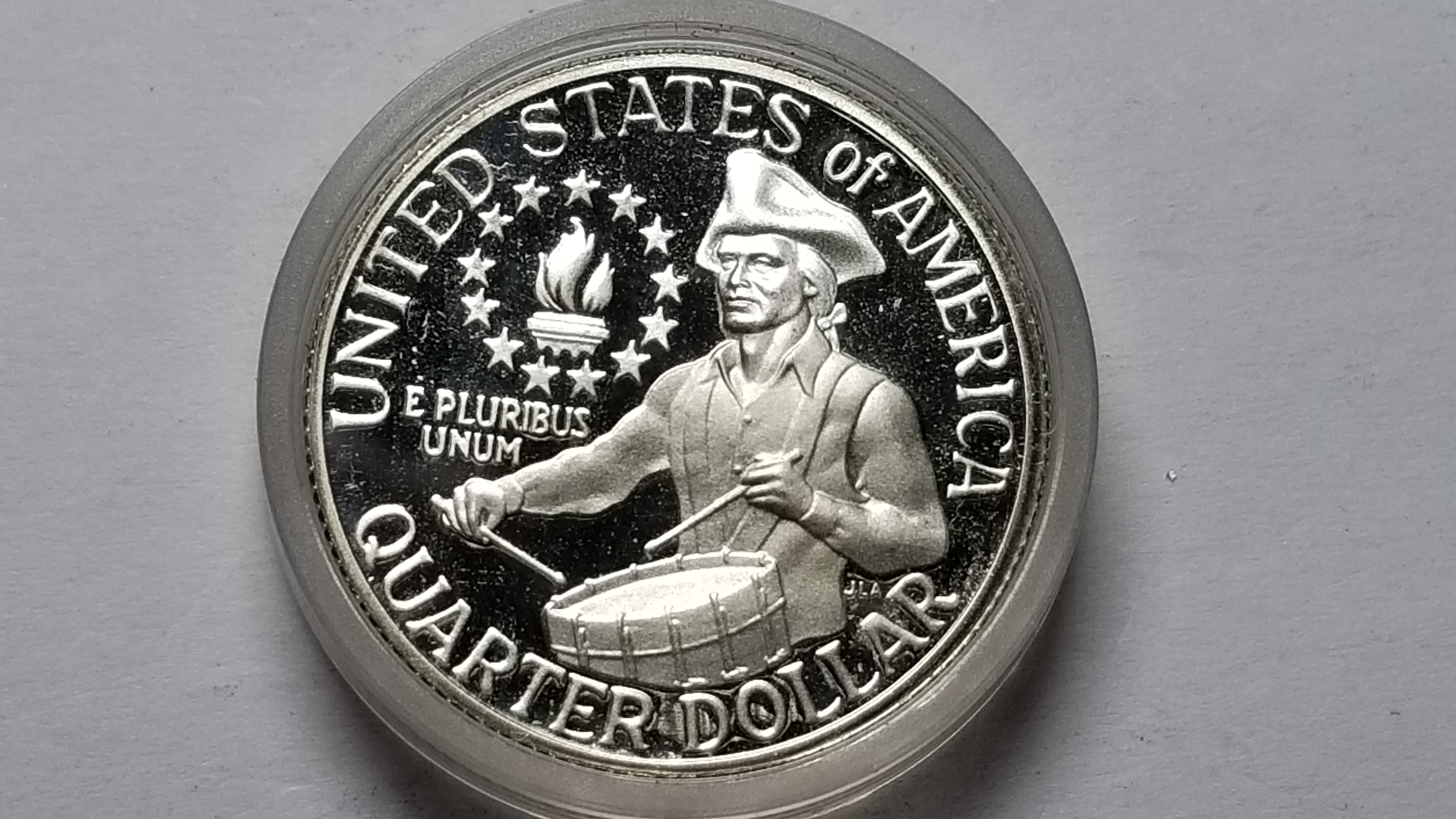 1976 S Silver Bicentennial Quarter Gem Proof | Property Room