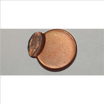 Lincoln Cent Penny Error Planchet Misstrike | Property Room