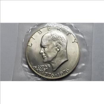 1976 S Silver Bicentennial Eisenhower Dollar Gem Uncirculated | Property Room