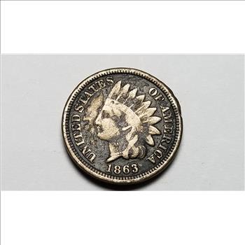 1863 Indian Head Cent Penny | Property Room