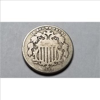1882 Shield Nickel High Grade | Property Room