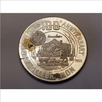 1859-1959 Oregon 100th Anniversary Token | Property Room