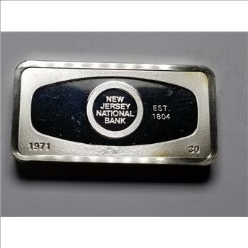 1971 1000 Grains Solid Sterling Silver New Jersey | Property Room