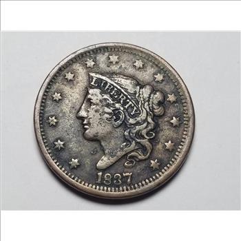 1837 Large Cent High Grade | Property Room