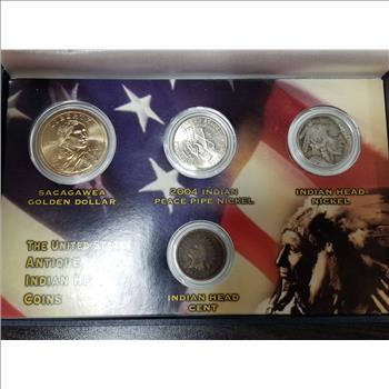 U.S. Antique Indian Head Coins 4 Coins | Property Room
