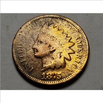 1875 Indian Head Cent Penny | Property Room