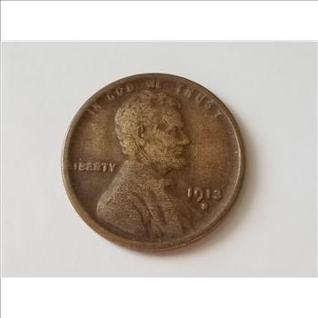 1913 S Lincoln Cent Wheat Penny | Property Room
