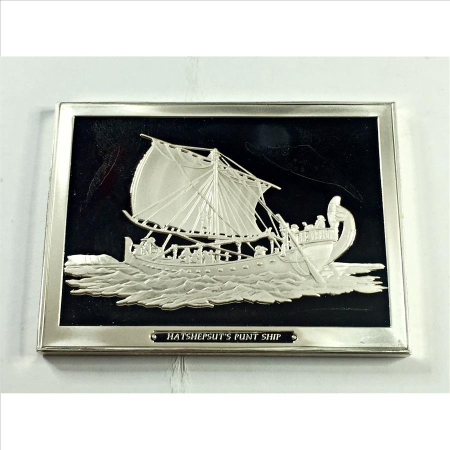 1500 Grains Sterling Silver Proof Ingot*Great Sailing Ships of History ...