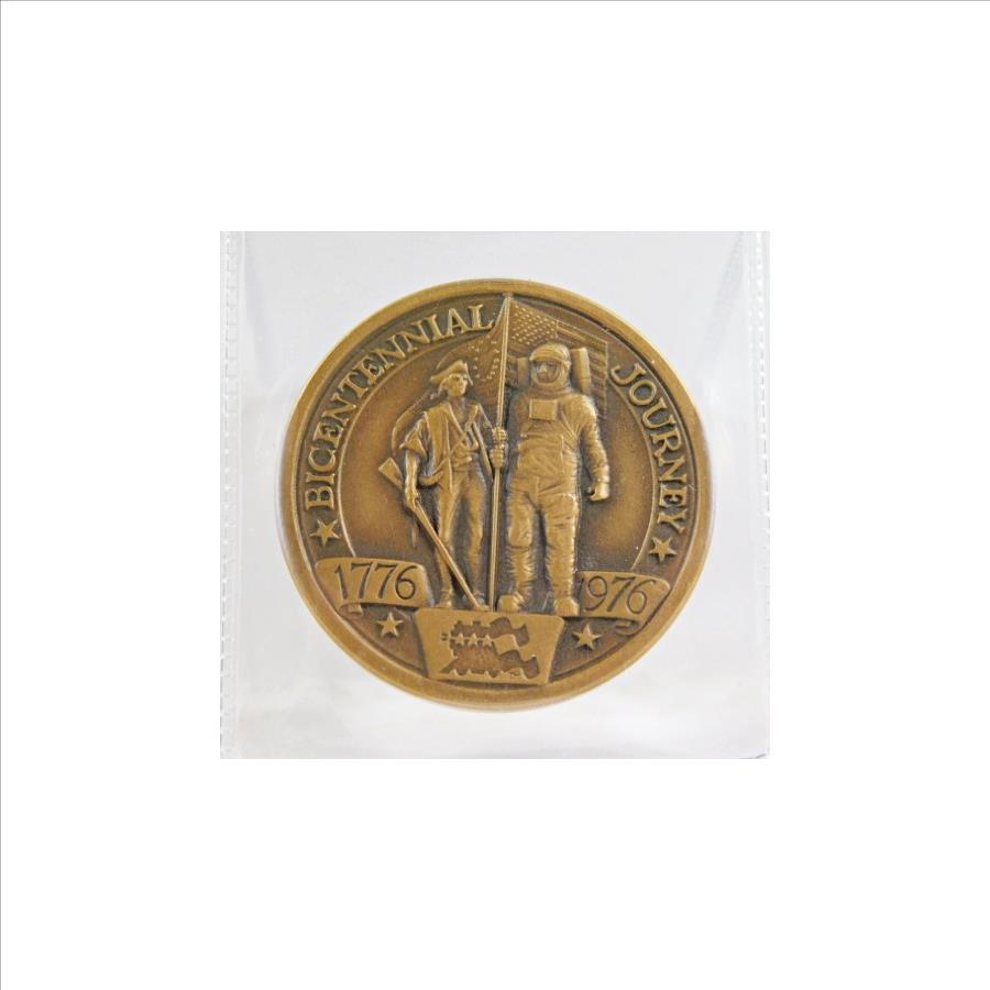 1776-1976 American Freedom Train Bicentennial Journey*Bronze Medallion ...
