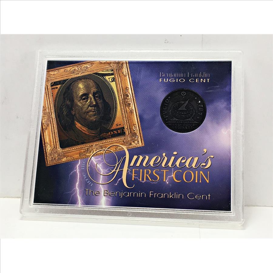 1787 Benjamin Franklin Fugio Cent Replica*America's First Coin*In ...