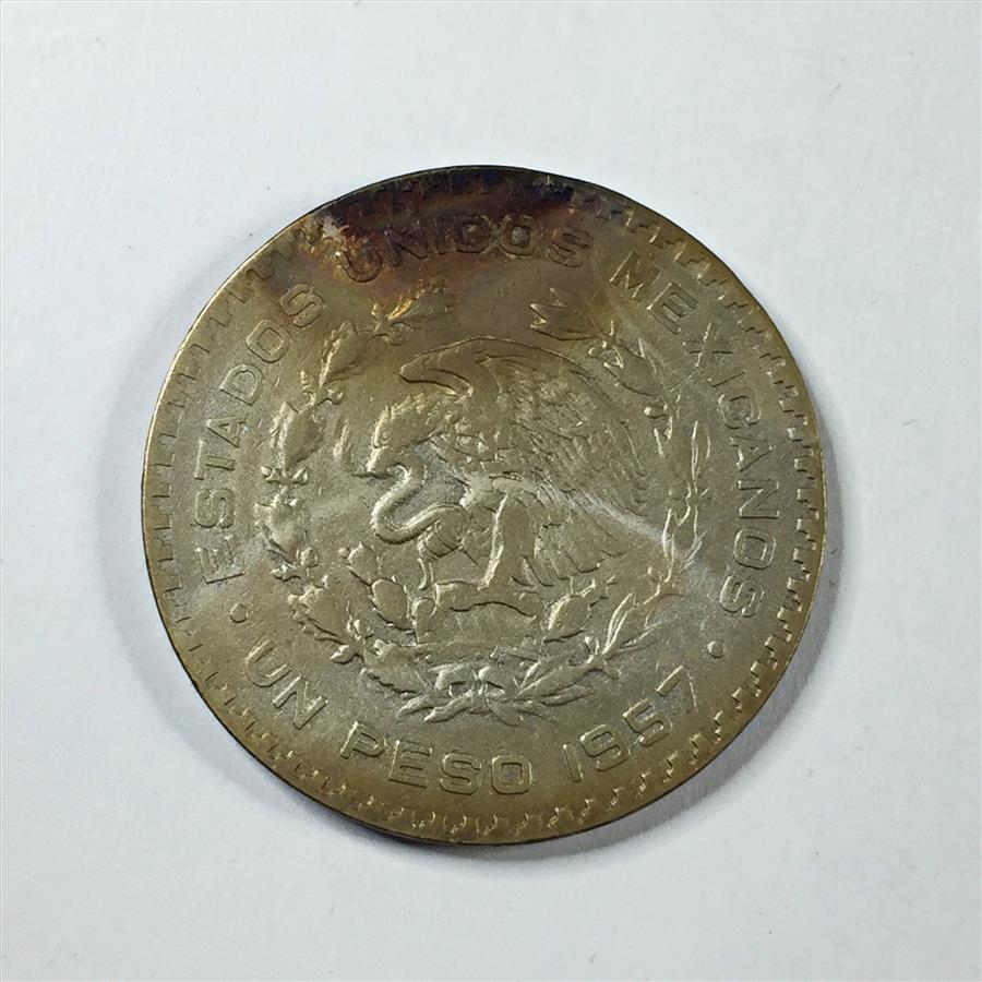 1957 Mexico Silver Peso | Property Room