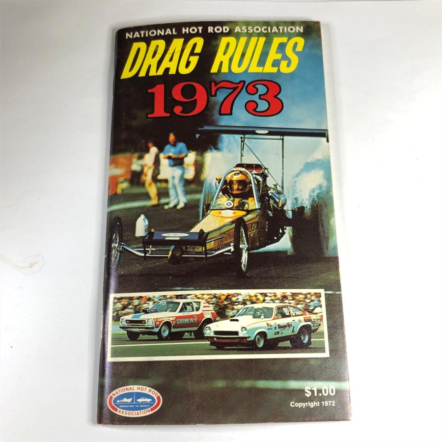 1973 National Hot Rod Drag Rules*102 Page Book | Property Room