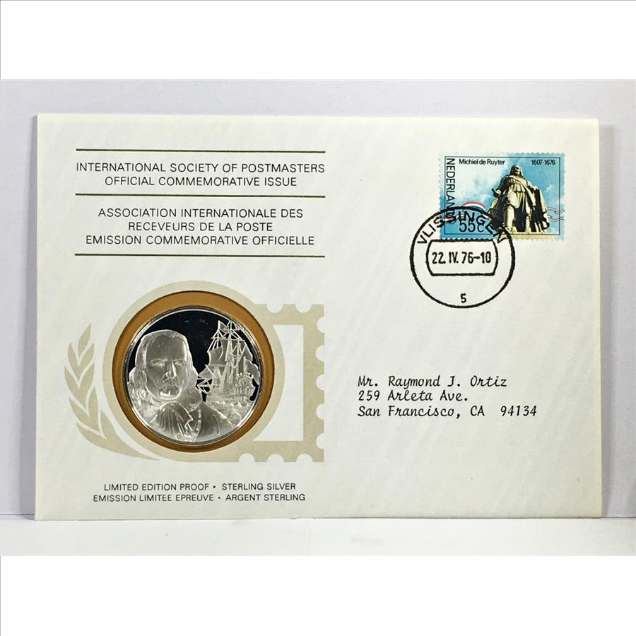 1976 Approx. 1oz Sterling Silver Proof First Edition Commemorative ...