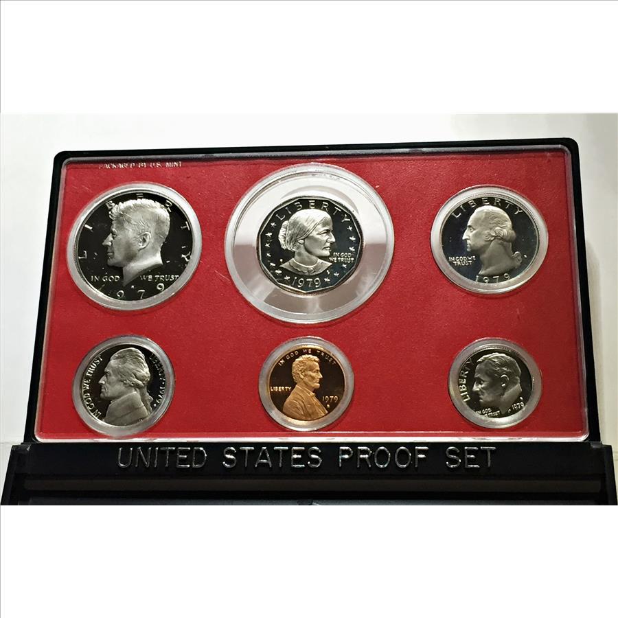 1979 United States Mint Proof Set*Includes First Susan B. Anthony ...