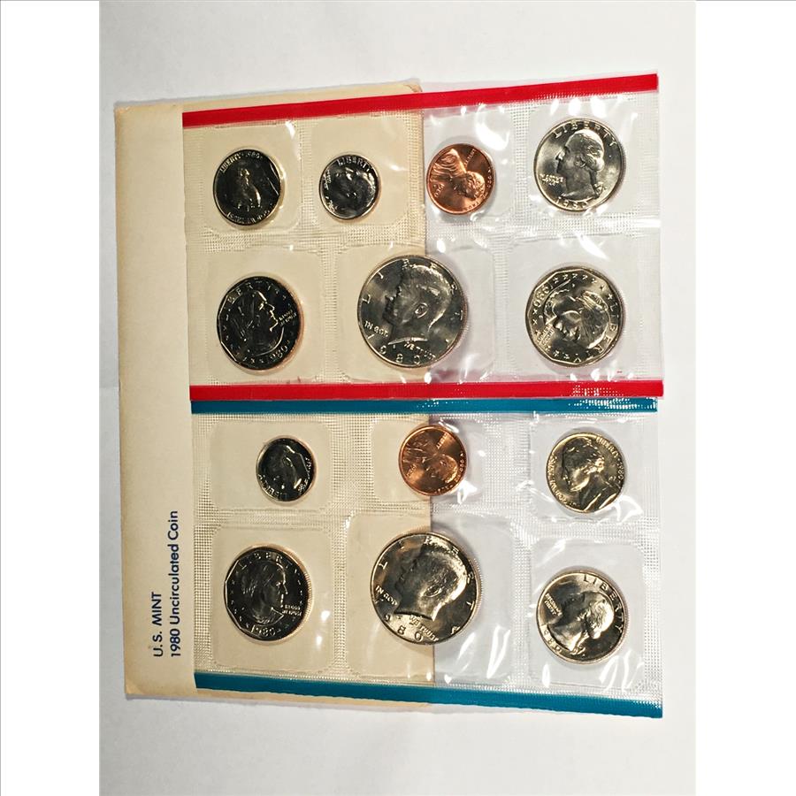 1981 United States Mint Uncirculated Coin Set*In Original US Mint ...