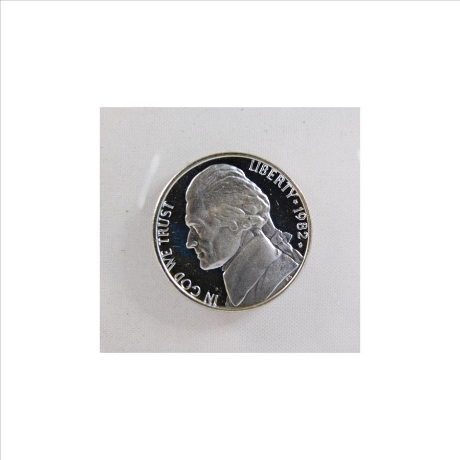 1982-S Proof Jefferson Nickel*DCAM | Property Room