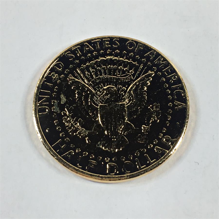 1995-P 24K Gold Layered Kennedy Half Dollar | Property Room