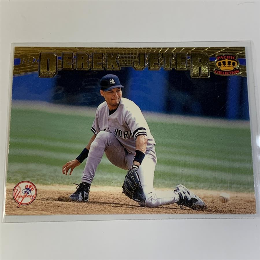 1997 Pacific Collection Derek Jeter New York Yankees Card in Protective ...