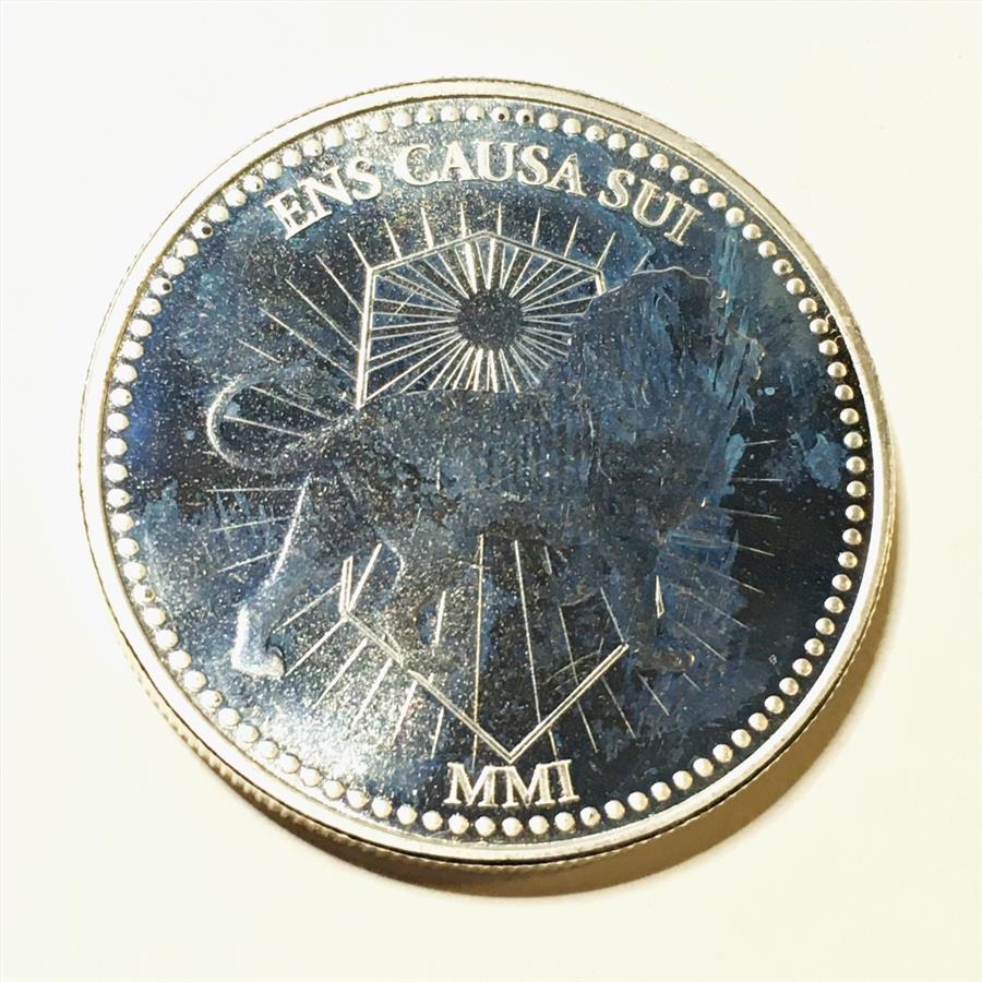 1oz .999 Fine Silver Round John Wick Commemorative *Ex Unitae Vires*Ens ...