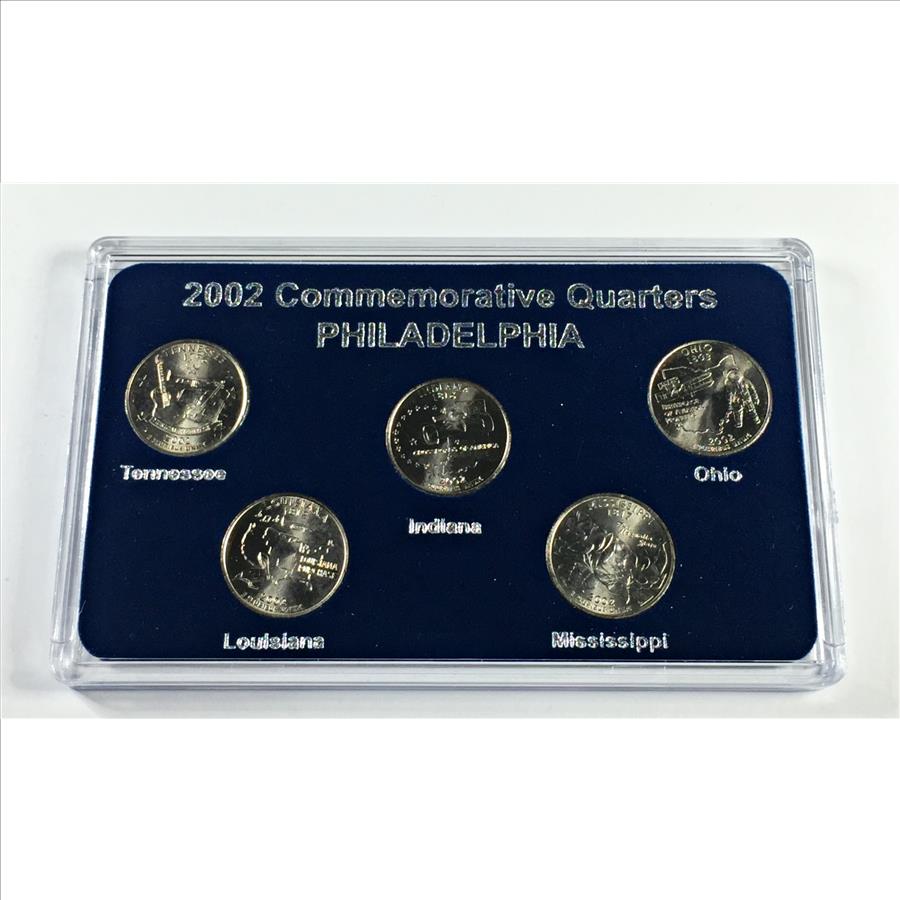 2002 Philadelphia Mint Commemorative State Quarters*Uncirculated in ...
