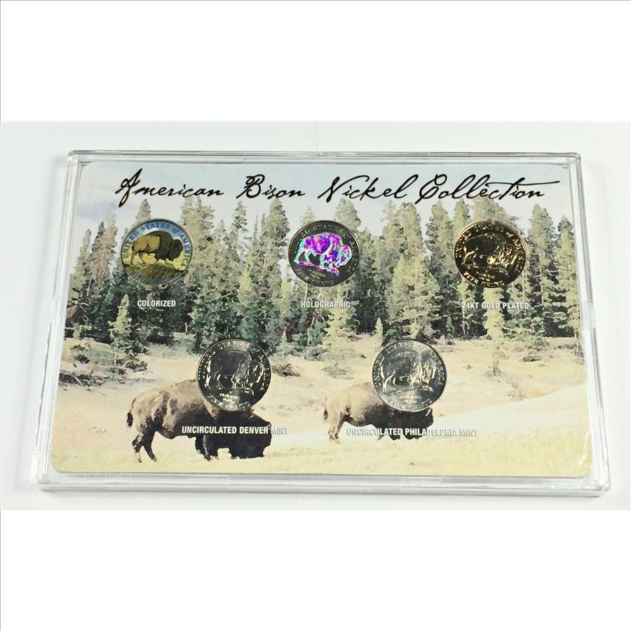 2005-P & D American Bison Commemorative Jefferson Nickels*Holographic ...