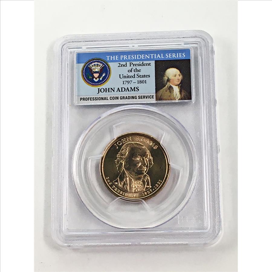 2007-D John Adams Presidential Commemorative Dollar*First Day of Issue ...