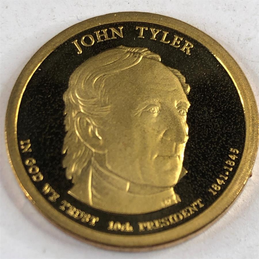 2009-S Proof John Tyler Presidential Commemorative Dollar*DCAM ...
