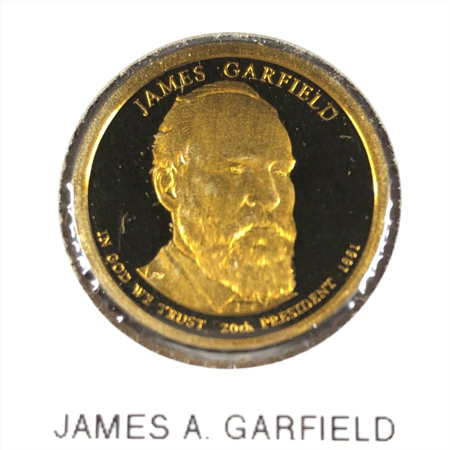 2011-S James A. Garfield Proof Presidential Commemorative Dollar*Deep ...