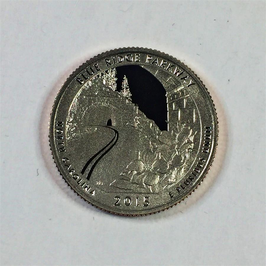 2015-S Proof Blue Ridge Parkway Commemorative Quarter*DCAM | Property Room