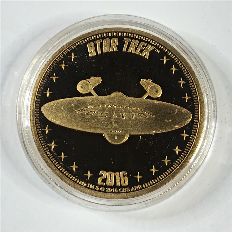 2016 STAR TREK Commemorative Coin/Medallion*James T. Kirk, Captain; USS ...