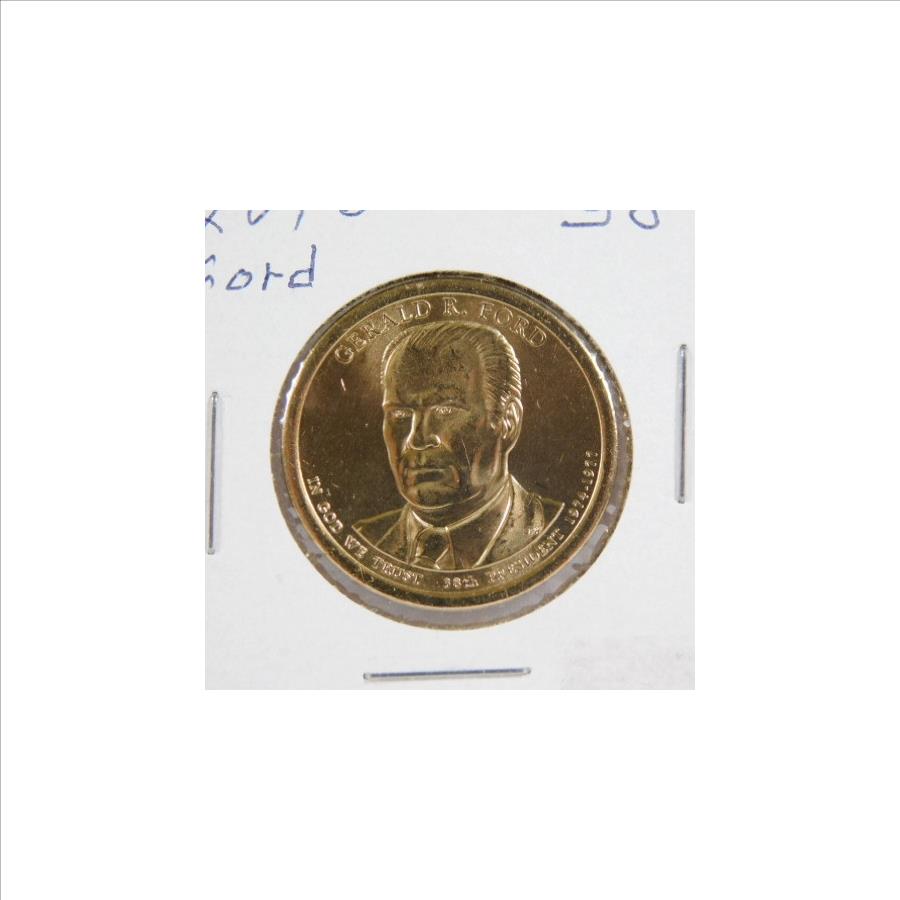 2016 D Gerald R Ford Commemorative Presidential Dollar Brilliant