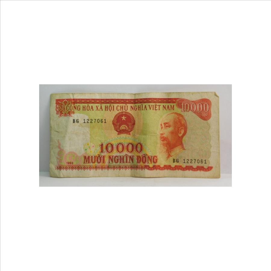 1993 Vietnam 10,000 Dong Bank Note | Property Room