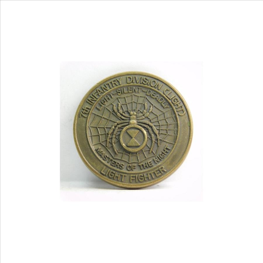 Challenge Coin - 7th Infantry Division - (Light Fighter) - 1.5 ...