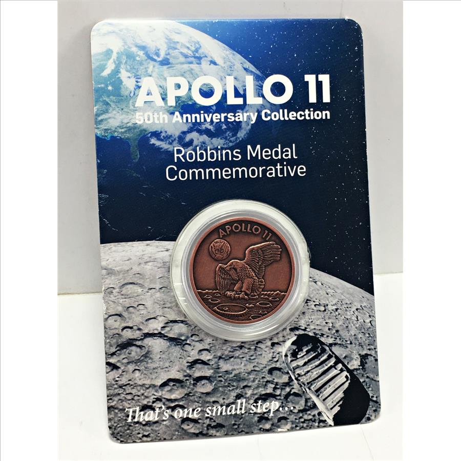 Apollo 11 50th Anniversary Commemorative Copper Medallion*Armstrong ...