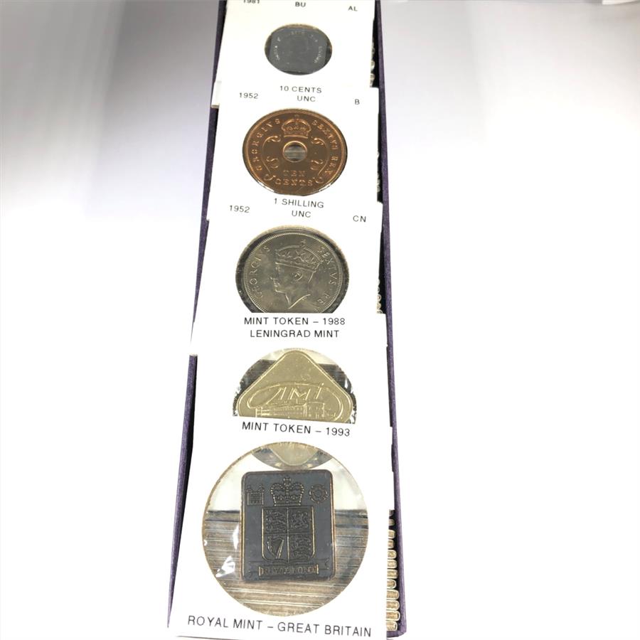 Box of Mystery Coins from All Over the Globe Nearly All Coins Brilliant ...