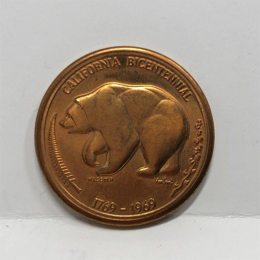 California Centennial Commemorative Medallion*1.25" Metal | Property Room