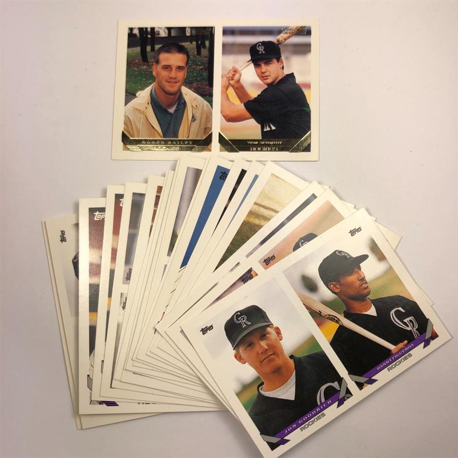 Colorado Rockies Team Lot of Collector Cards | Property Room