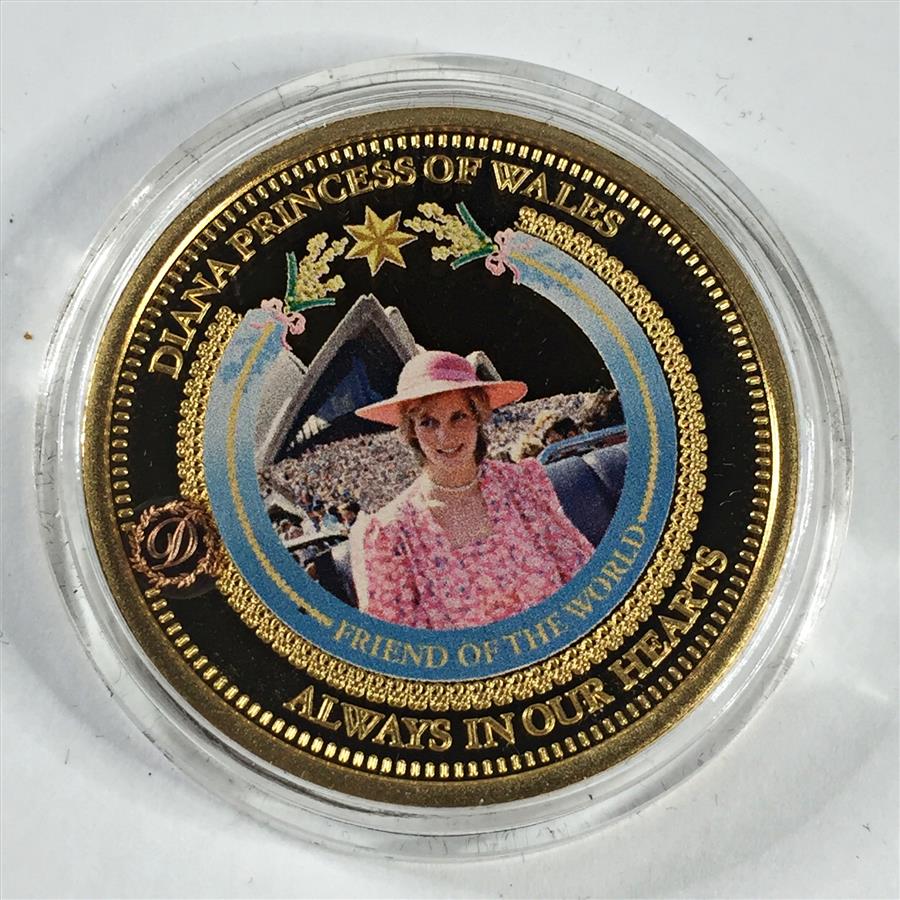 Colorized Commemorative Coin/Medallion*Diana Princess of Wale*Always in ...
