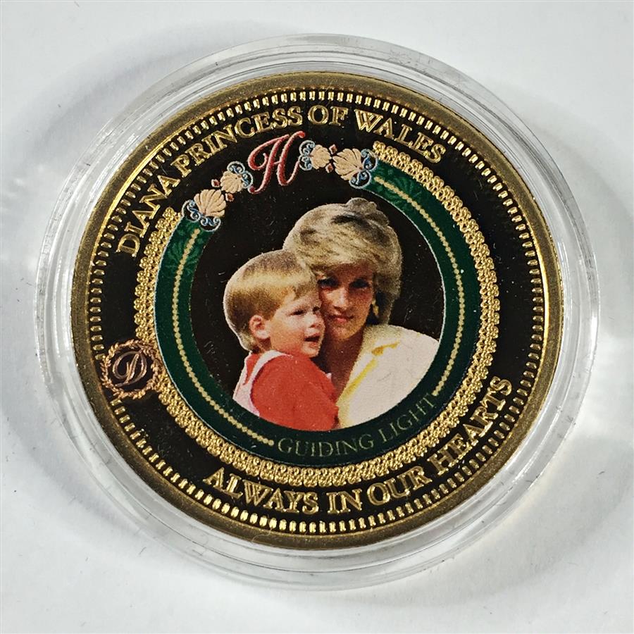 Colorized Coin/Medallion*Diana Princess of Wale*Always in Our Hearts ...