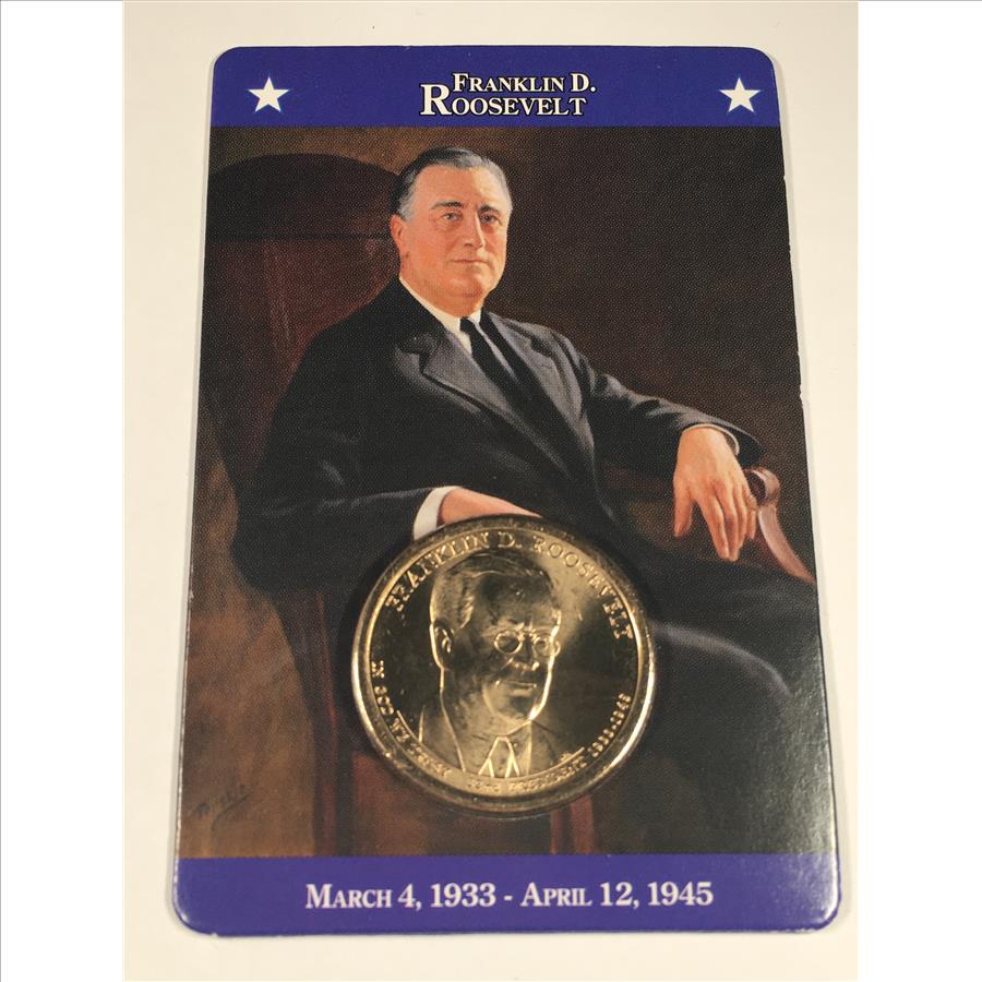 Franklin D. Roosevelt Presidential Commemorative Dollar*Brilliant ...