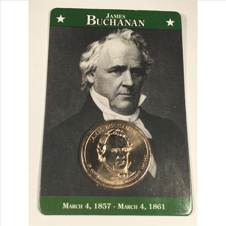 James Buchanan Presidential Commemorative Dollar*Brilliant Uncirculated ...