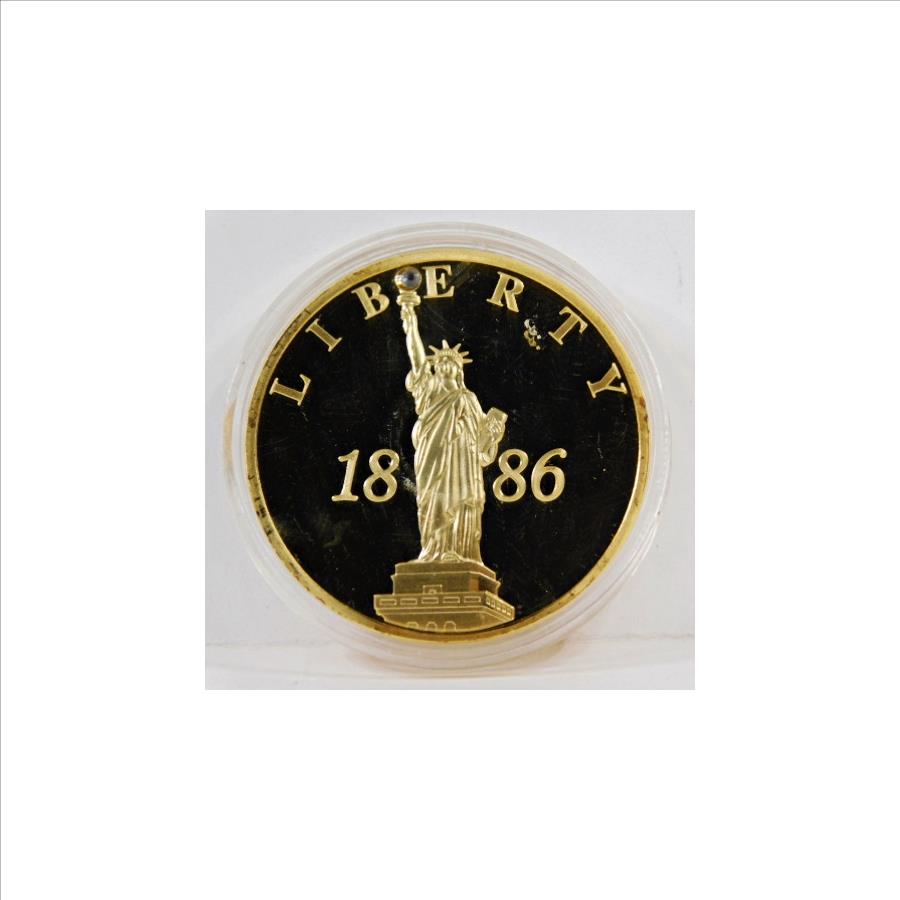 Liberty*Layered in 24K Gold Medallion*Commemorating 9/11*The American ...