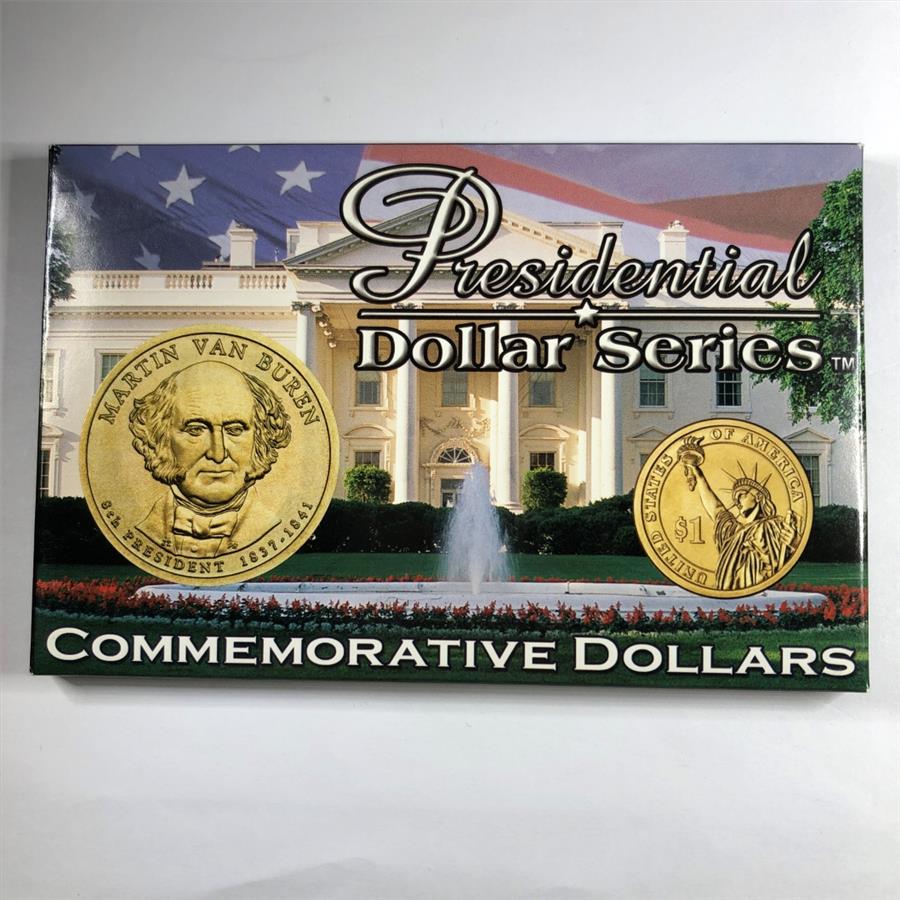 Martin Van Buren P, D & S Presidential Commemorative Dollar Set ...