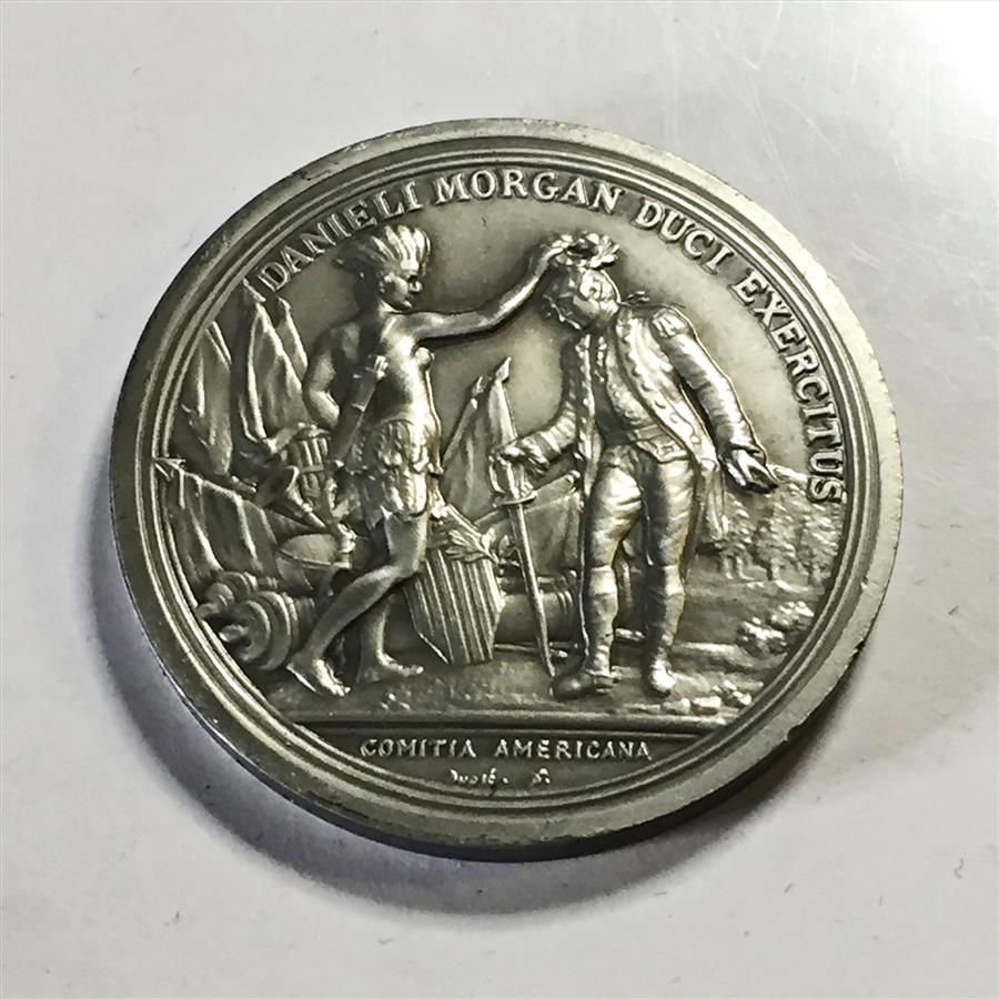 Medal Awarded to Brigadier General Daniel Morgan For Victory at Cowpens ...