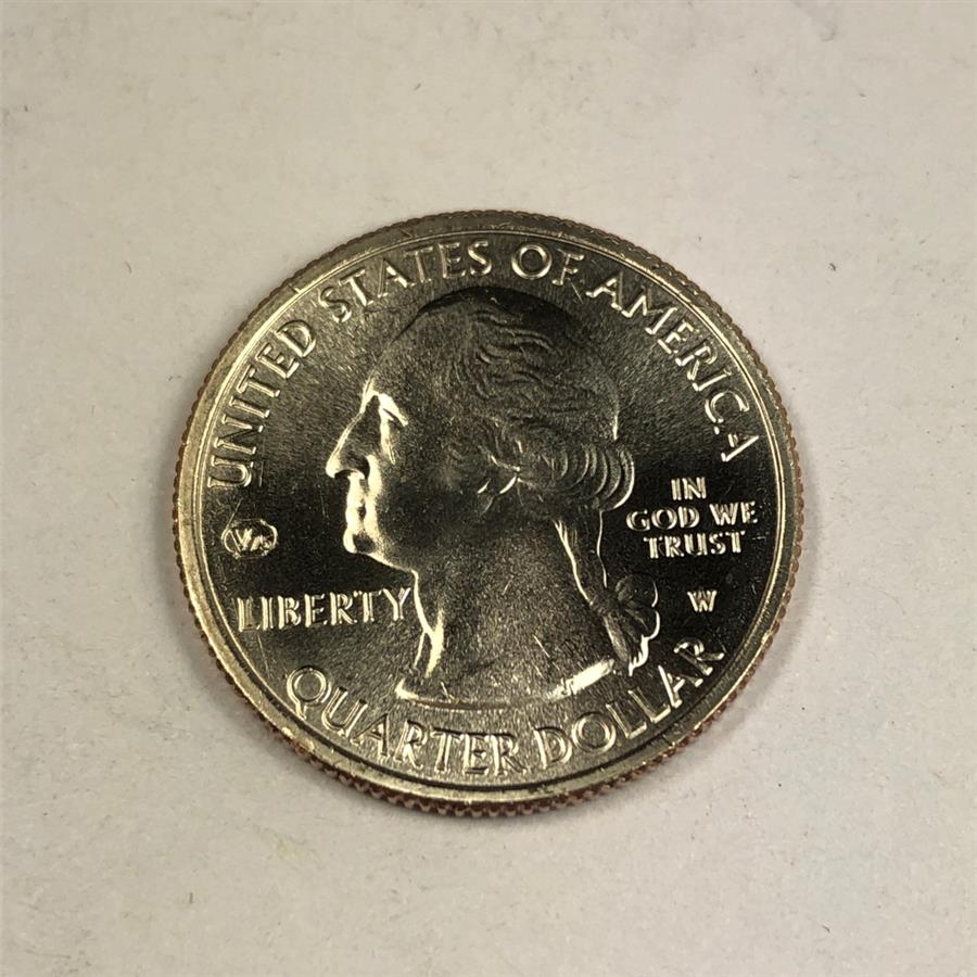 SCARCE MINT MARK*2020-W Tallgrass Prairie, Kansas Commemorative Quarter ...